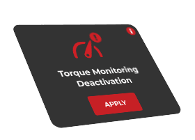 StageX Service - Torque Monitoring Deactivation